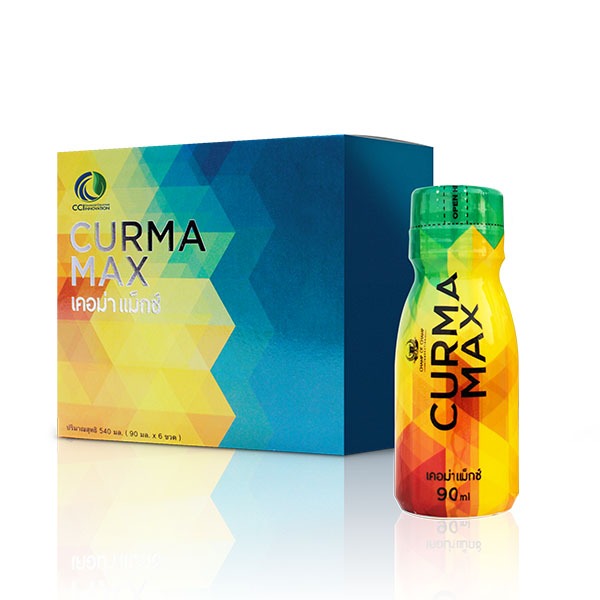 CURMA MAX เคอม่า แมกซ์(แบบน้ำ) เครื่องดื่มสมุนไพร กรดไหลย้อน โรคกระเพาะ ...