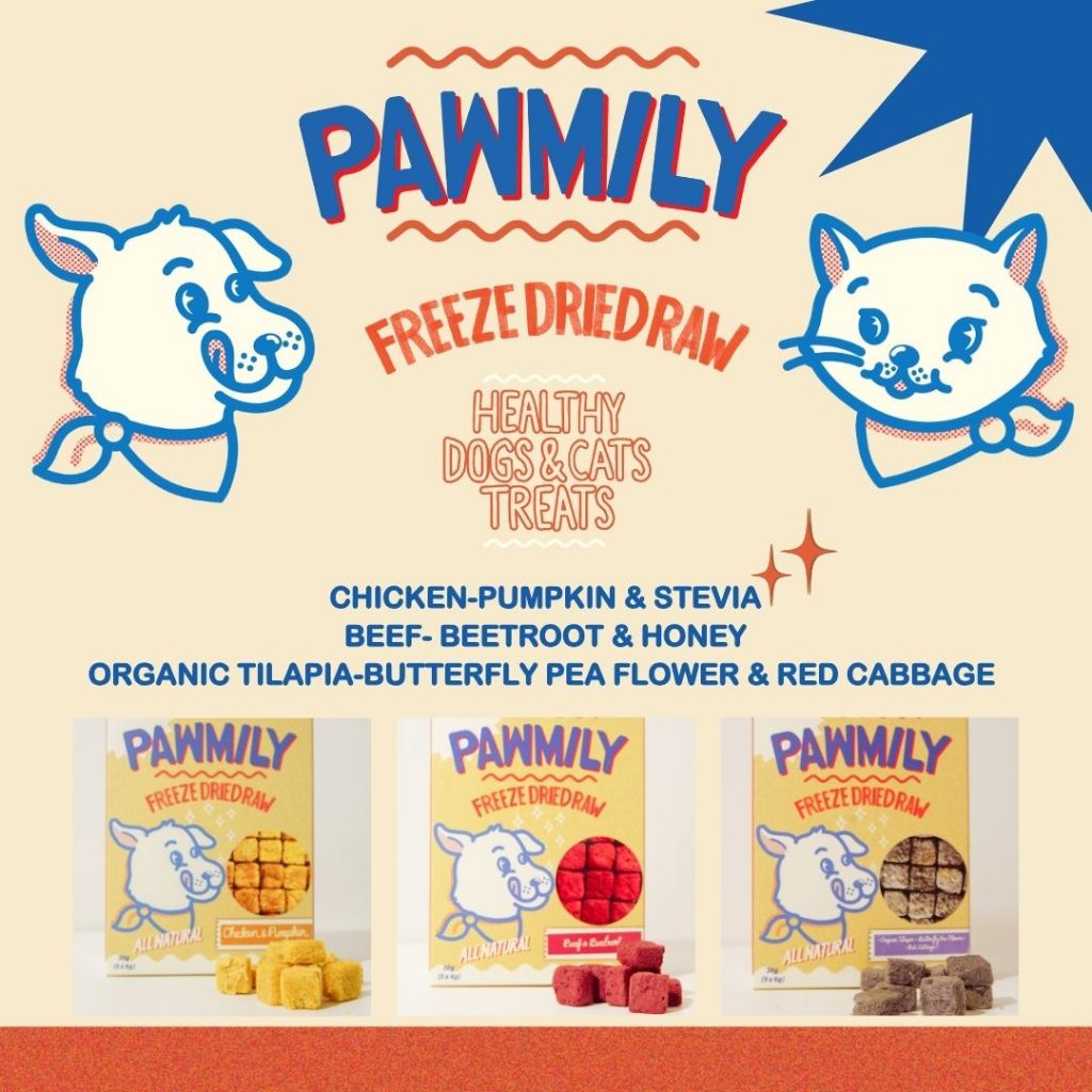 Pawmily Freeze Driedraw Healthy Dogs & Cats Treats ขนมขนมฟรีซ-ดราย ...