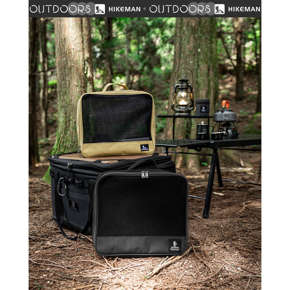 กระเป๋าตาข่ายปิคนิคHikeman กระเป๋าแคมป์ปิ้ง กระเป๋าใส่เครื่องครัว พร้อมส่ง | Shopee Thailand