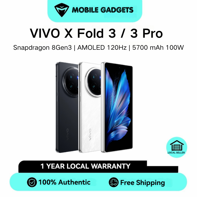 VIVO X Fold 3 Pro / vivo X Fold3 | Snapdragon 8Gen3 | AMOLED 120Hz ...