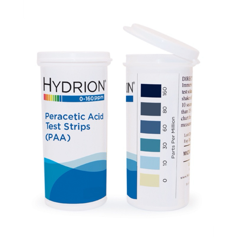 Hydrion Peracetic Acid (PAA) test strip กระดาษวัดค่ากรดเปอร์อะซิติก แบบ ...