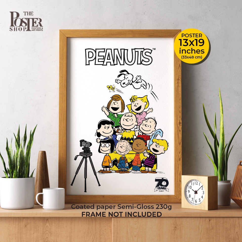Snoopy, Charlie Brown, The Peanuts Poster Set 2 โปสเตอร์สนูปี้ ภาพขนาด ...