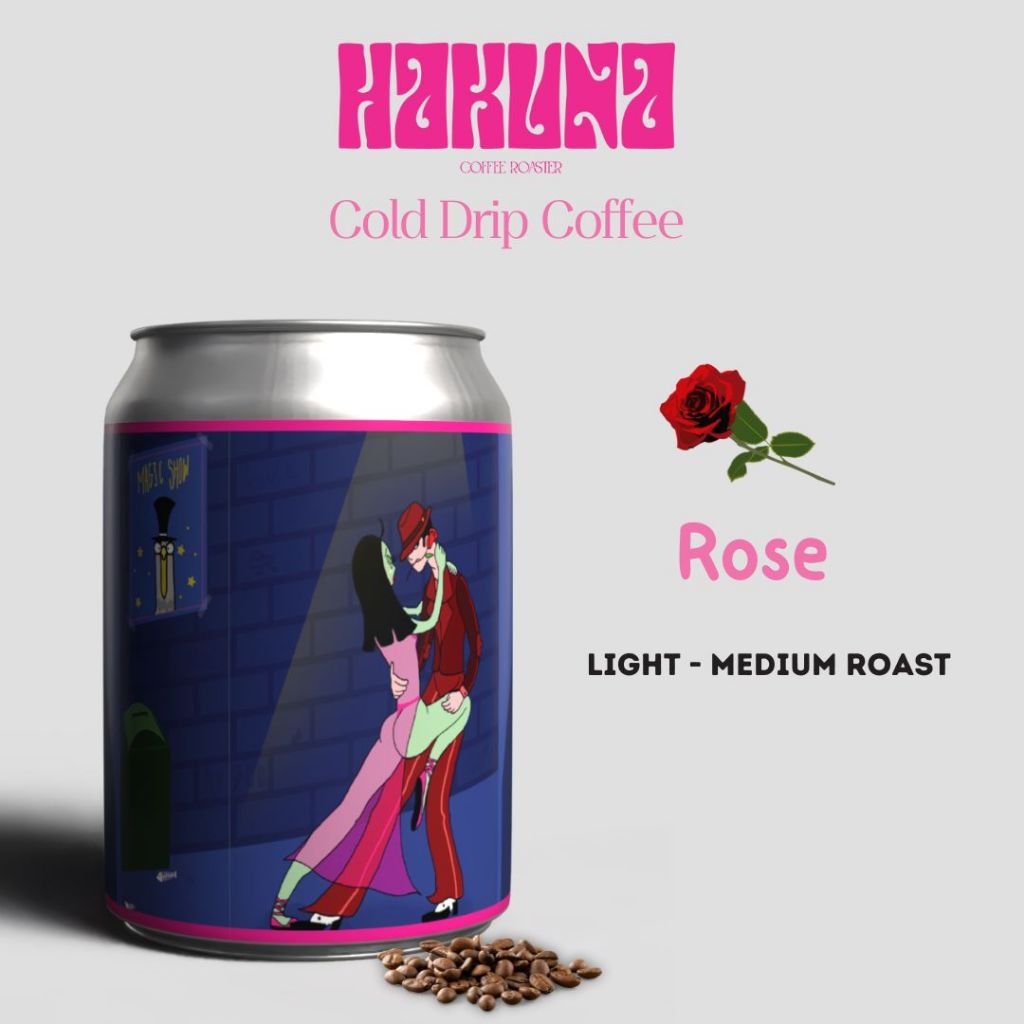 Hakuna กาแฟสกัดเย็นเข้มข้น กุหลาบ Hakuna Cold Drip Rose | Shopee Thailand