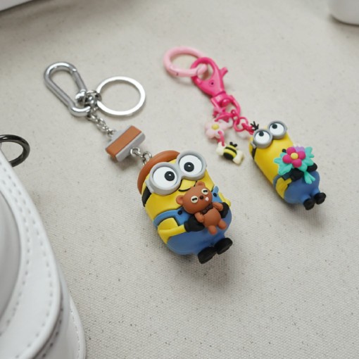 ( พร้อมส่ง ) Minions Keychain Camera Bob & Tim พวงกุญแจ | Shopee Thailand