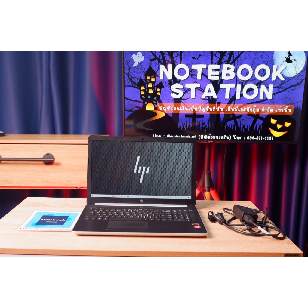HP 15 Ryzen5-3500U Ram8 SSD128+HDD1TB จอ15.6 FHD สเปคทำงาน เครื่อง ...