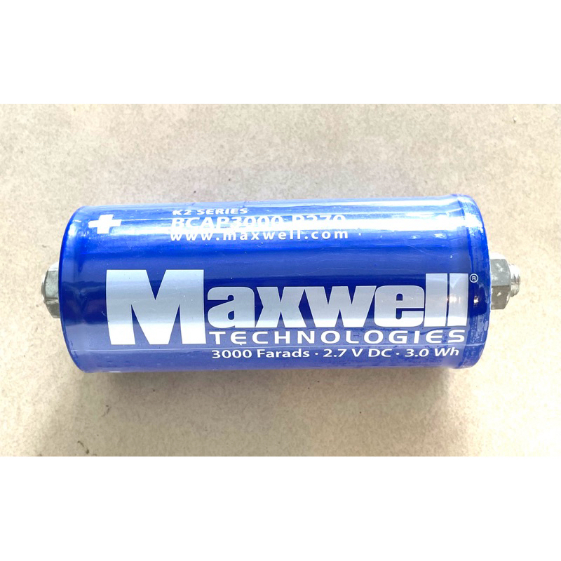 Maxwell Super Capacitor 3000F 2.7 Volts | Shopee Thailand