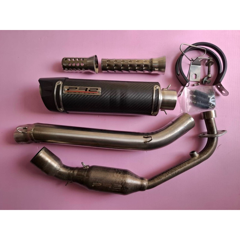ท่อ PR2 GT Carbon (มือสอง 90%)CB150R | Shopee Thailand