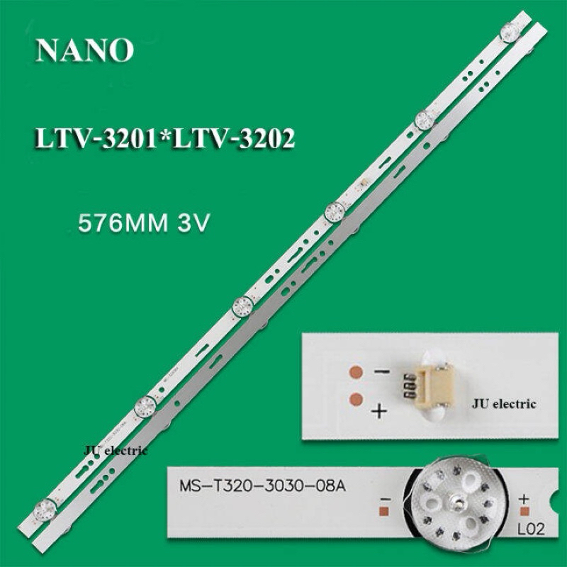 หลอดแบล็คไลท์ TV NANO รุ่นLTV-3201/LTV-3202 (6ดวง2เส้น)สินค้าใหม่ | Shopee Thailand