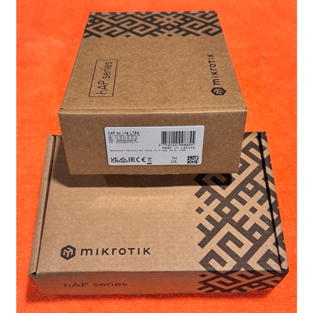 Mikrotik hAP ax lite LTE6 (L41G-2axD&FG621-EA) [ใหม่มาก] [ซื้อมา Lab 1 วัน] [ประกัน Kap 2 ปี ...