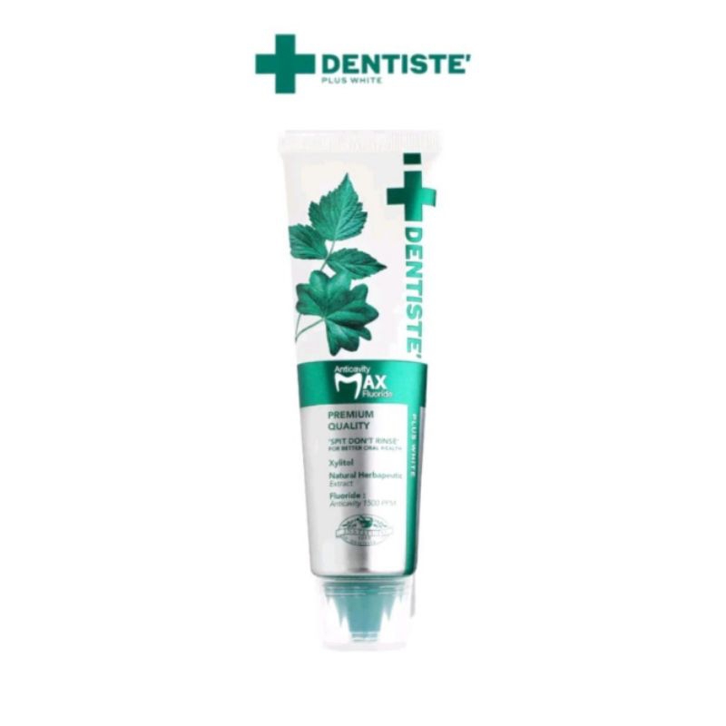 เดนทิสเต้ ยาสีแฟน แปรงแห้ง ฟลูออไรด์ 1500 PPM 100กรัม Dentiste ...