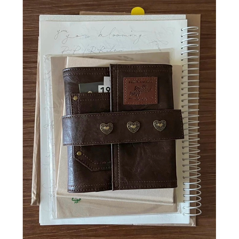 (pre-order)สมุดโน้ตหนัง roilli playground | Shopee Thailand