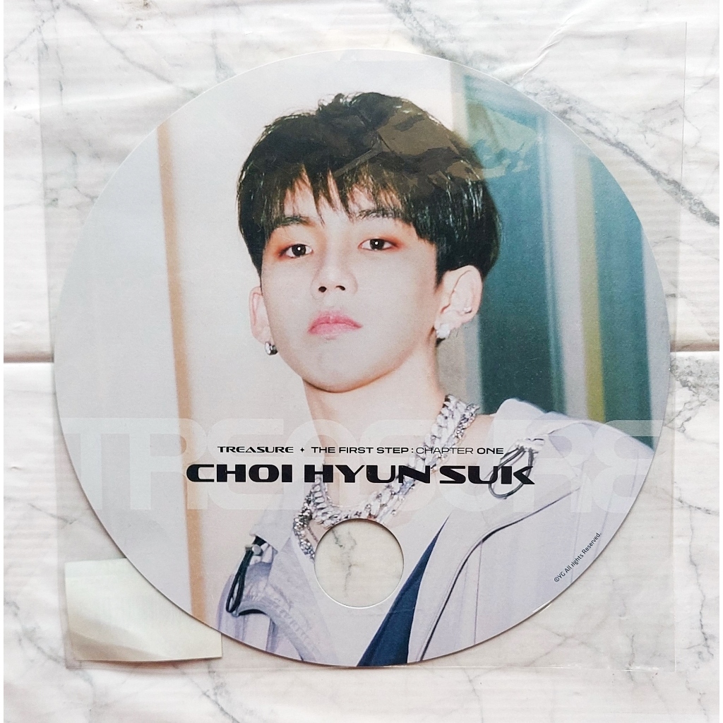 พัด Choi Hyunsuk ของแถม POB ของแท้ ร้าน Mumo JP จาก อัลบั้ม Treasure ...