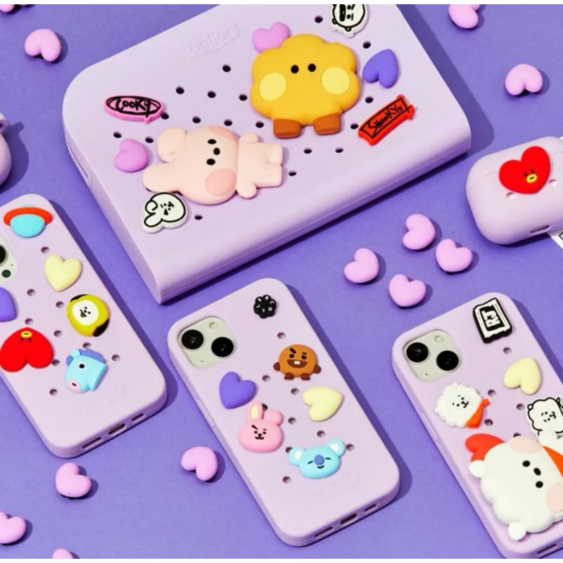 เคสไอโฟน MININI COLLER รุ่น BT21 (iphone13 ) ซิลิโคน สีม่วง | Shopee ...