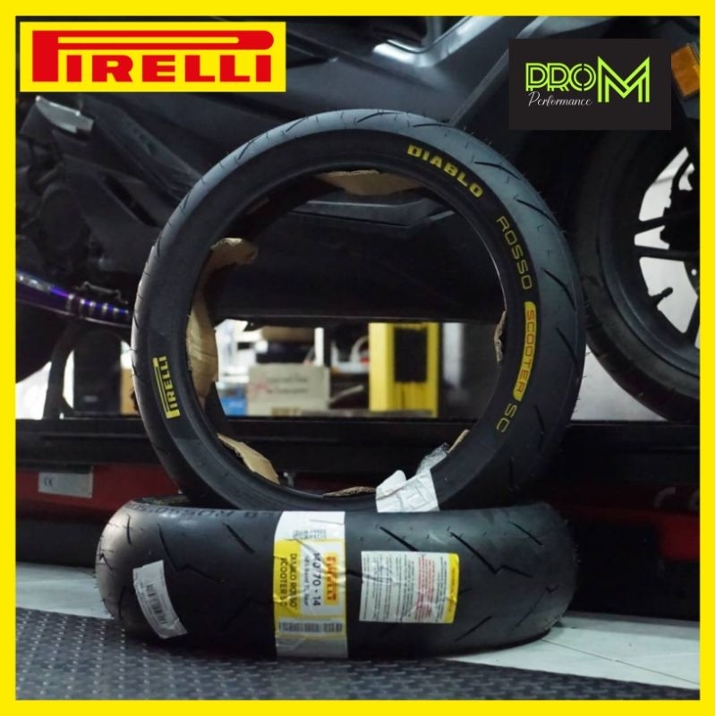 PIRELLI DIABLO ROSSO SCOOTER SC XMAX FORZA350 FORZA300 ADV350 ยางใหม่ | Shopee Thailand