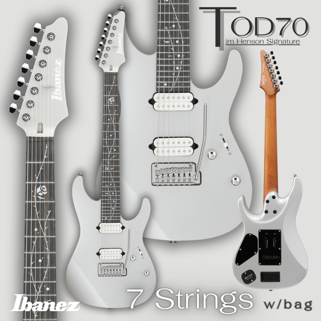 กีตาร์ไ์ฟฟ้า IBANEZ รุ่น TOD70 Tim Henson (Polyphia) AZ Premium 7 ...