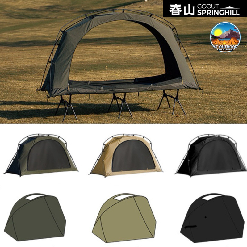 💥พร้อมส่ง💥Go Out Springhill Woods Cabin 1.0 นอนคนเดียว เต็นท์สนามวางบน ...