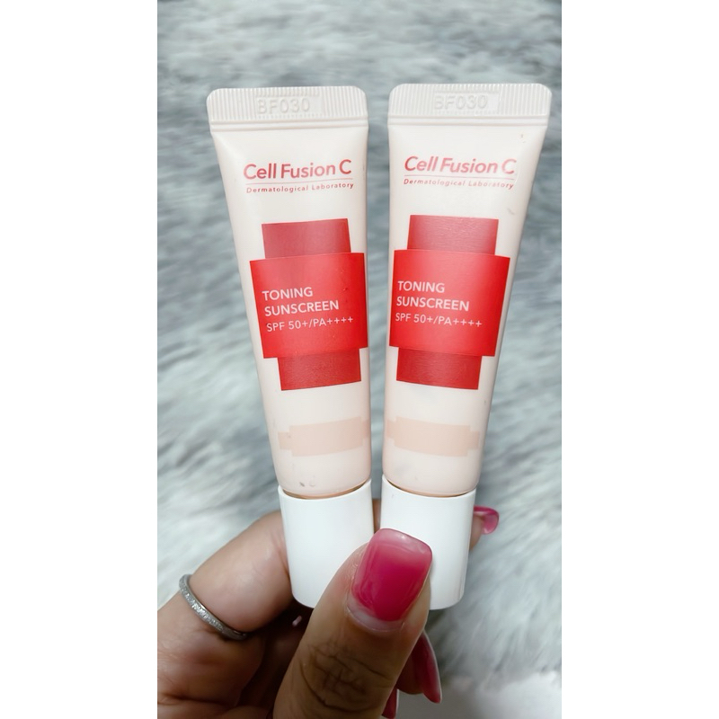Cell Fusion C Dermatological Laboratory Sunscreen SPF 50+ PA+++ 10ml สูตร Clear | Shopee Thailand