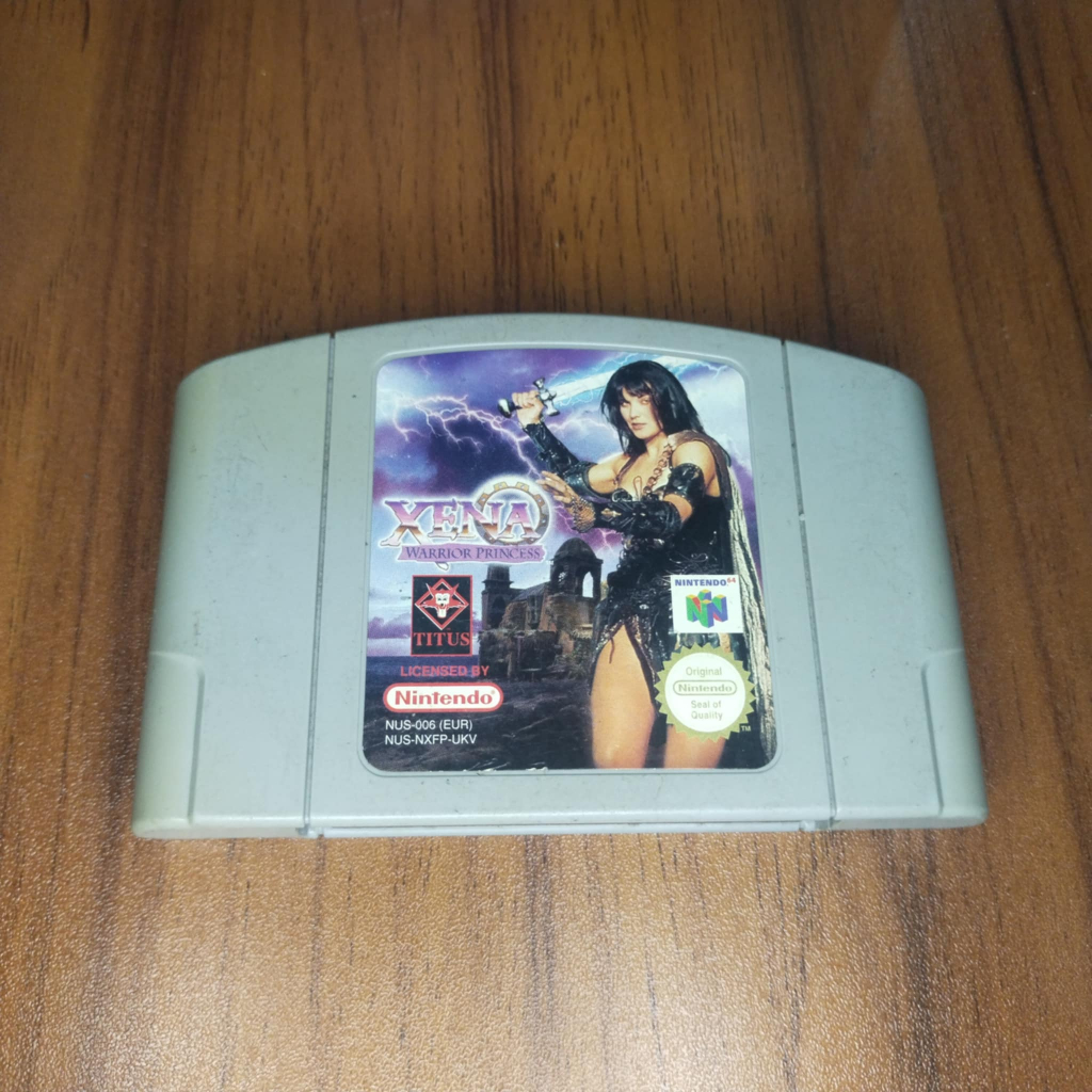 เกมส์แท้ Nintendo 64 Xena: Warrior Princess สำหรับ N64 (เวอร์ชัน PAL ...