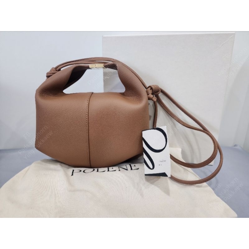 (ส่งต่อ/มือสอง) กระเป๋า Polene รุ่น Beri สี Camel | Shopee Thailand