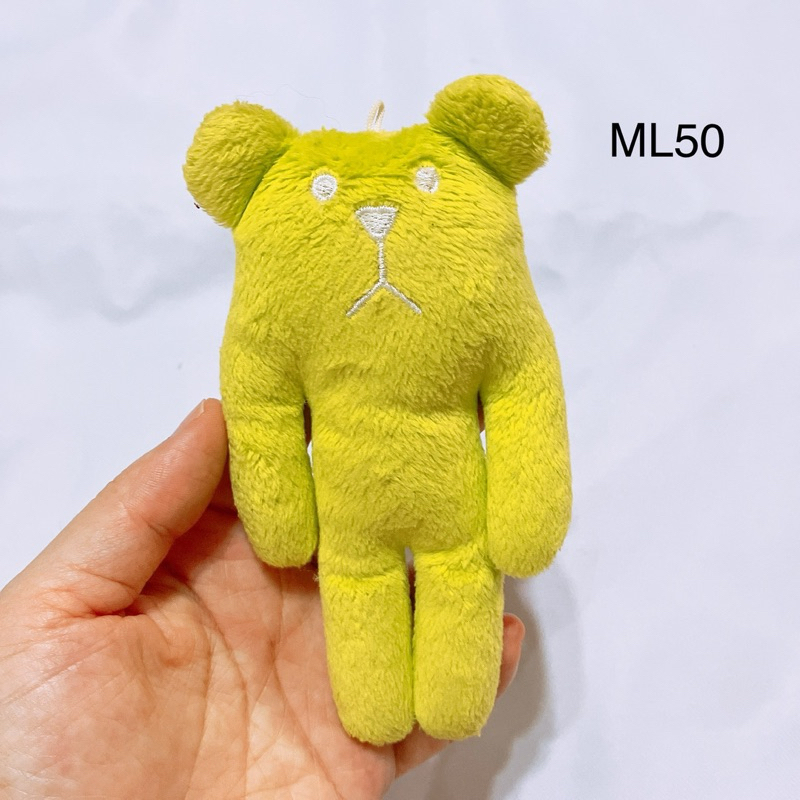 พวงกุญแจ ตุ๊กตา หมี craftholic จีน สีสวยแต่ไม่มีป้าย | Shopee Thailand