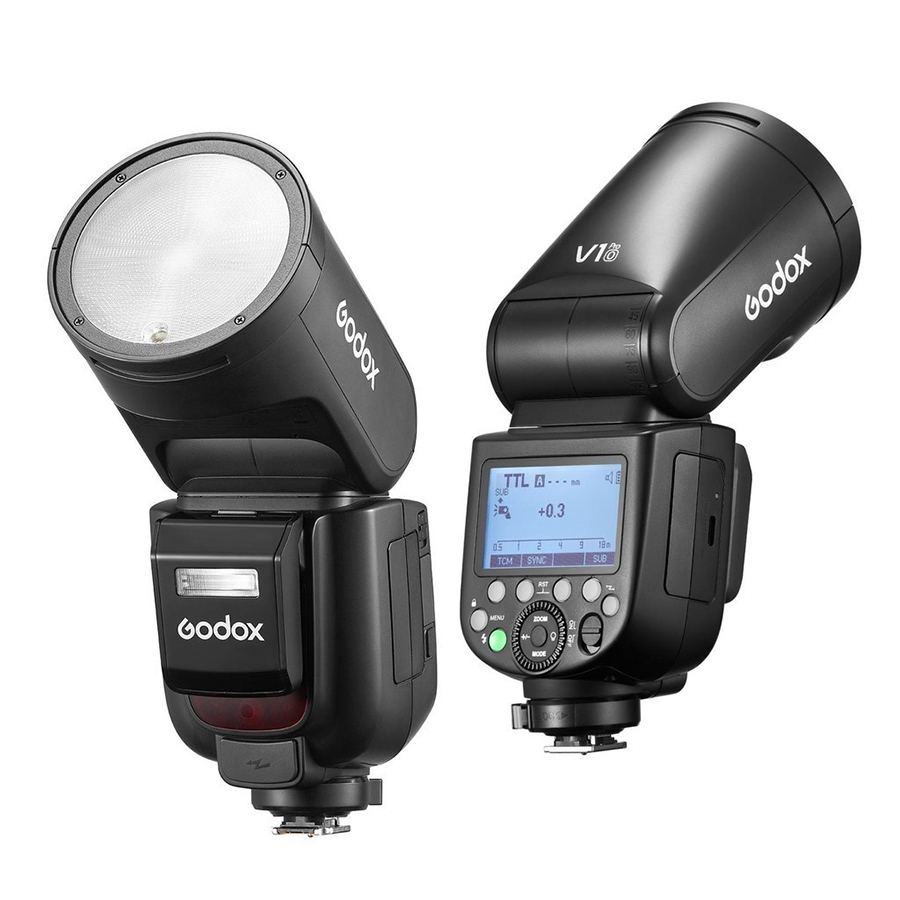 [กทม.มีส่งด่วนในวันได้] Godox V1 PRO Flash Speedlite M/TTL 1/8000s HSS ...