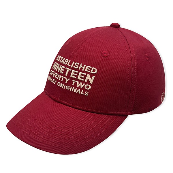 SMILEY® TYPO CAP ( MAROON ) | Shopee Thailand
