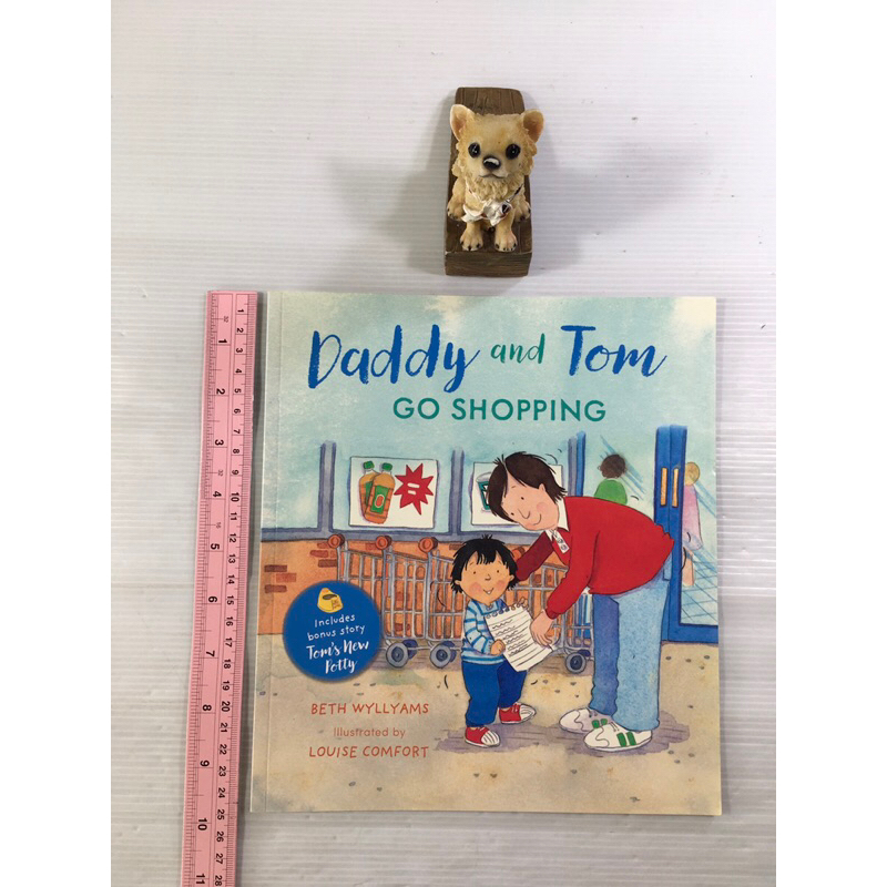 Daddy and Tom Go Shopping By Beth Wyllyams หนังสือภาษาอังกฤษปกอ่อน (มือ ...