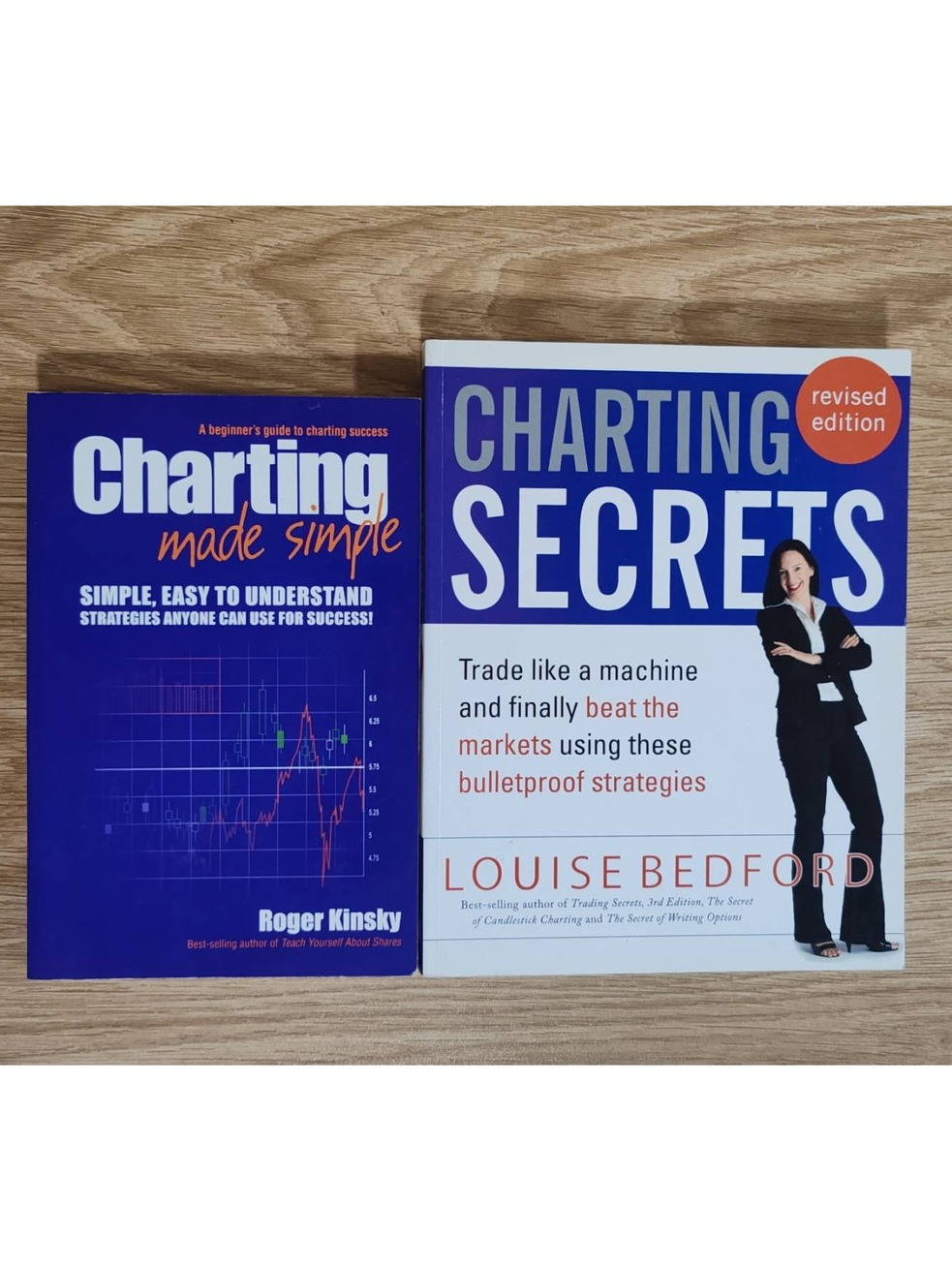 Charting Secrets - Louise Bedford , Charting made simple - Roger Kinsky ...