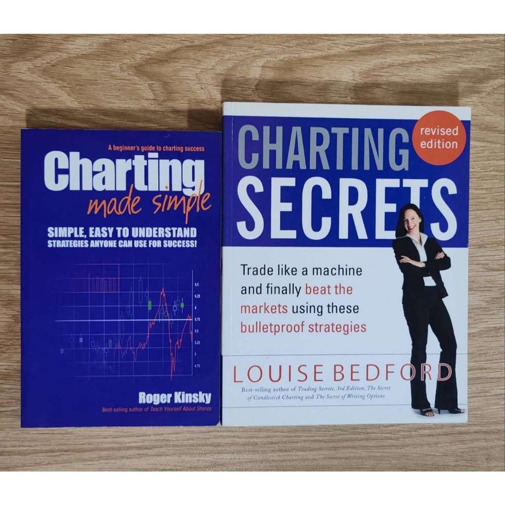 Charting Secrets - Louise Bedford , Charting made simple - Roger Kinsky | Shopee Thailand