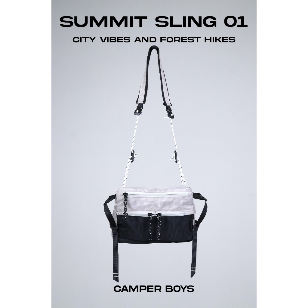 SUMMIT SLING - 01 กระเป๋าครอสบอดี้รุ่นแรกจาก Camper Boys | Shopee Thailand