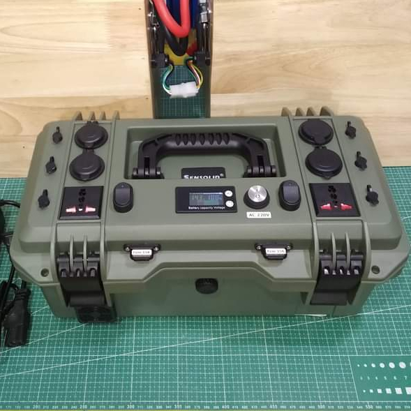 Power Box camping ผ่อนบัตรเครดิตได้ กล่องสำรองไฟ รุ่น Normal AC16 DC ...