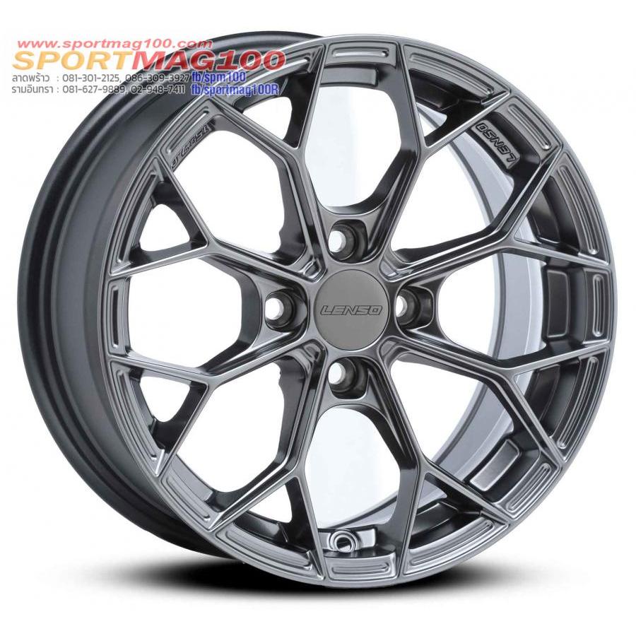 ล้อแม็กซ์ Lenso J1B สีไฮเปอร์แบล็ค 7-15นื้ว 4รู100 ET35 [21635] | Shopee Thailand