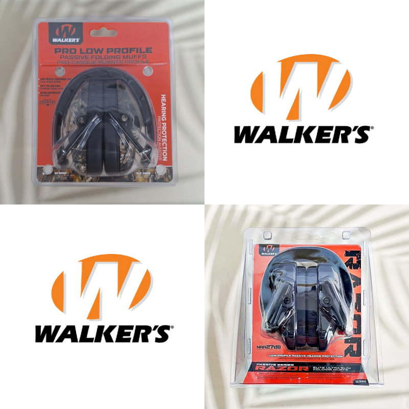 [Walker's®] Razor Passive Series Muffs ที่ปิดหูแบบพาสซีฟ ลดเสียงรบกวน ...