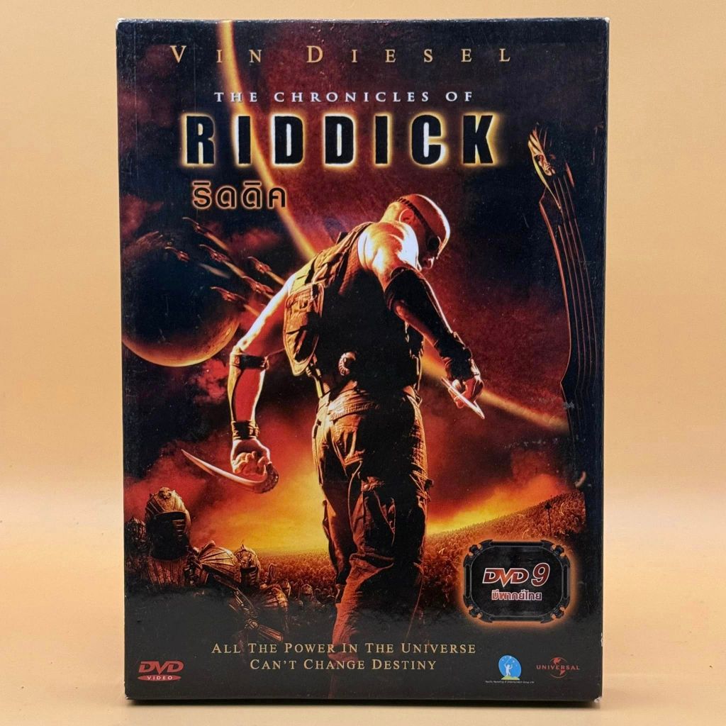 DVD : Riddick ดีวีดีมือ 2 ลิขสิทธิ์แท้ สภาพสะสม 3075 | Shopee Thailand