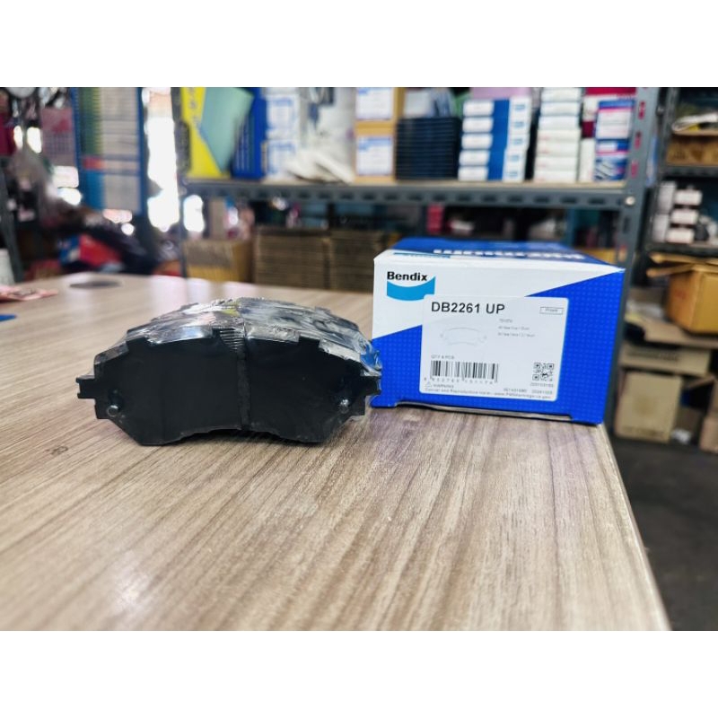 Bendix ผ้าดิสเบรคหน้า DB2261 (UP) TOYOTA วีออส 1.5 (XP150)13-on,วีออส 17-on,ยารีส อีโค่1.2L 13 ...