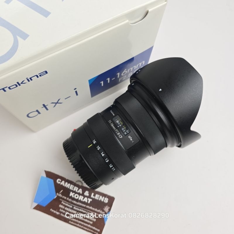 เลนส์ Tokina atx-i 11-16mm f2.8 CF for Canon (รุ่นใหม่ล่าสุด) | Shopee Thailand