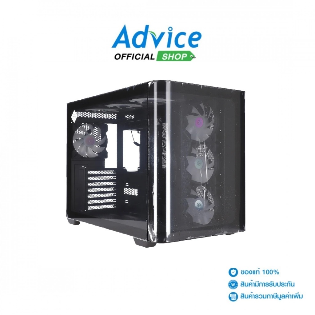 COLD COOL ATX CASE (เคสคอมพิวเตอร์) (NP) CASE C6 BLACK - A0163329 | Shopee Thailand