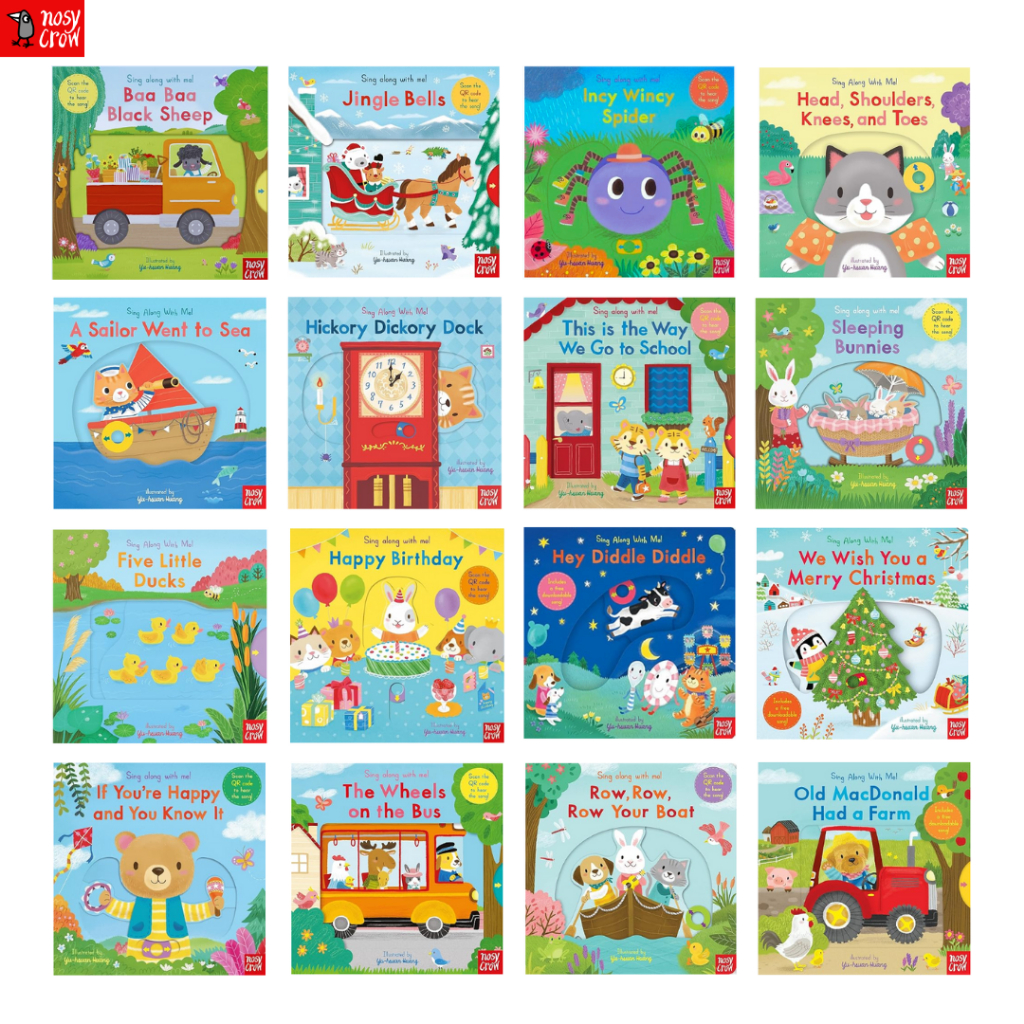 พร้อมส่ง Sing Along with Me! Push Pull Slide Board Book หนังสือนิทาน ...