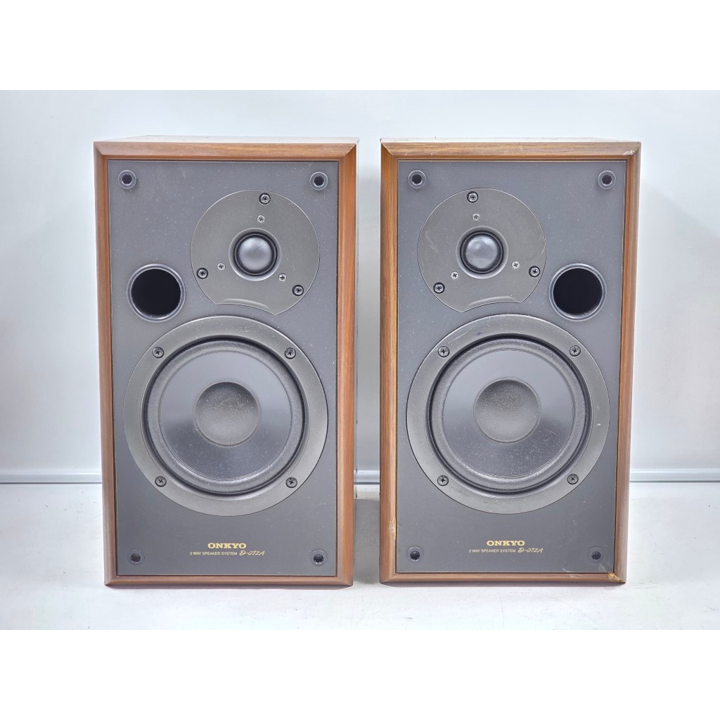 AY49 ลำโพง 1 คู่ มือสองญี่ปุ่น (884) ONKYO D-072A 80W 6 โอห์ม Woofer 4.5 นิ้ว Size ตู้ ...