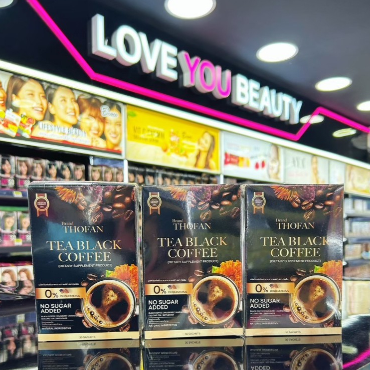 ชากาแฟ ทอฝัน THOFAN Tea Black Coffee แท้100% ชากาแฟดำ บำรุงสายตา ลดปวดข้อเข่า | Shopee Thailand