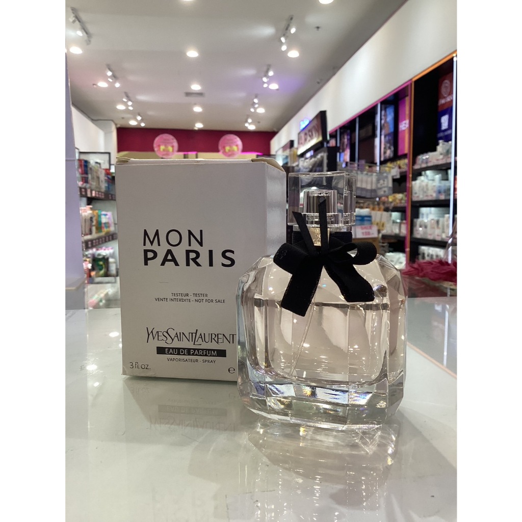 YSL Yves Saint Laurent Mon Paris EDP 90 มล ( กล่องเทส ) | Shopee Thailand