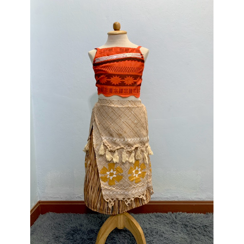 ชุดเจ้าหญิงโมอานา Moana 9-10 ขวบ | Shopee Thailand