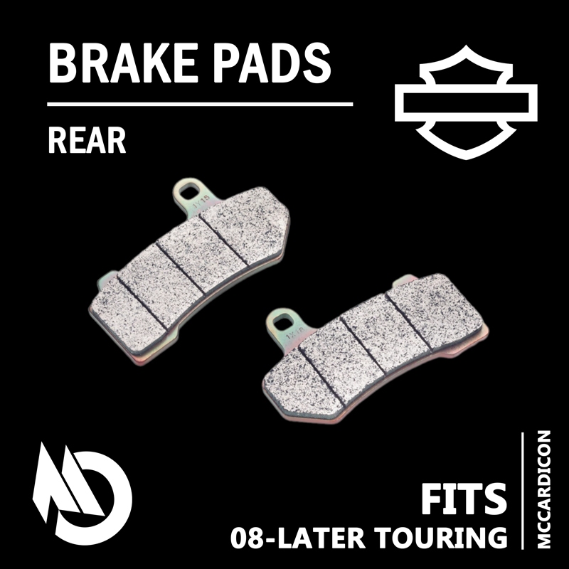 ผ้าเบรก หลัง (Rear Brake Pads) Harley-Davidson (41852-08B) สำหรับ ...