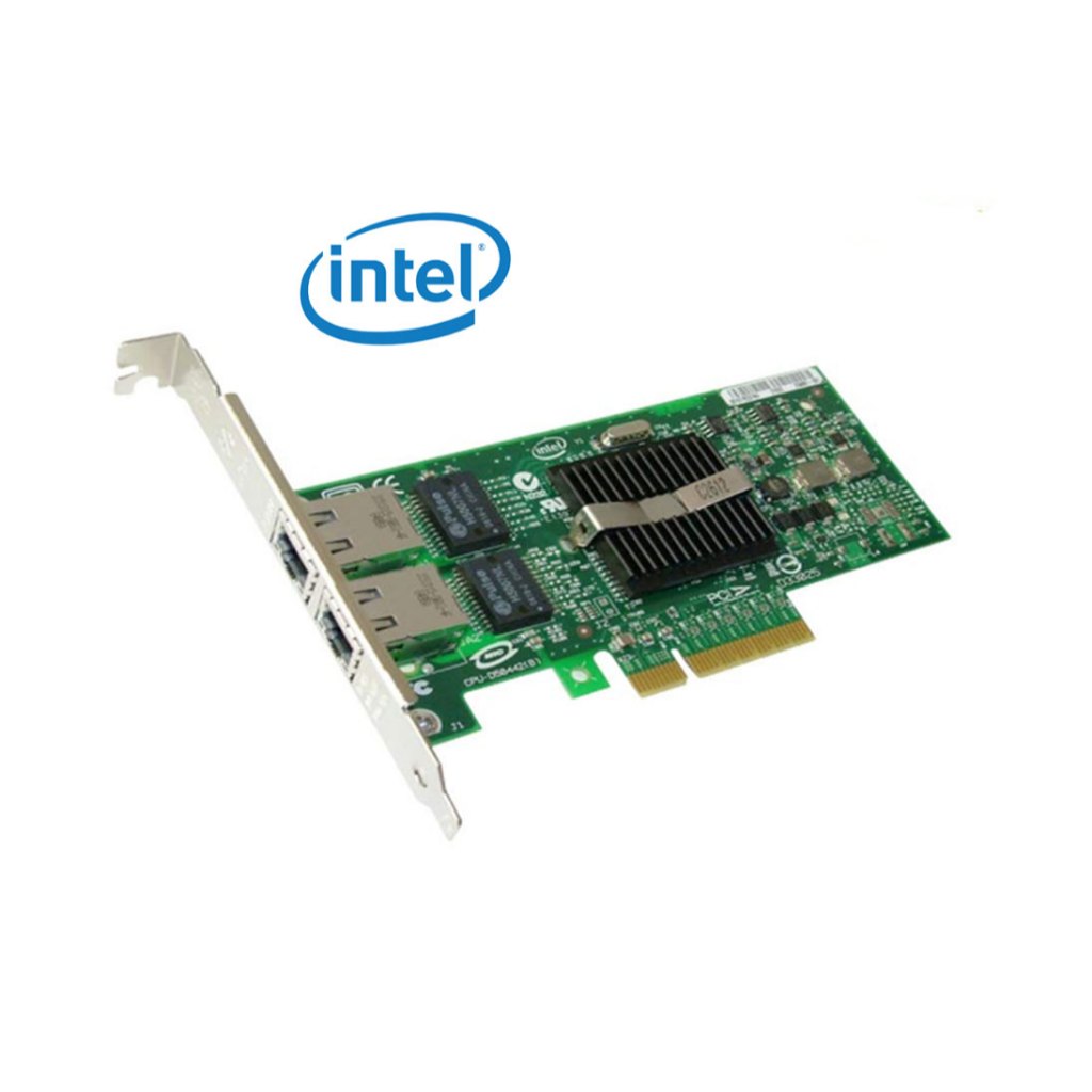 Lan Card Gigabit Intel Pro 1000 PF Dual Port Speed 2.5GT/s MM#868973 ...