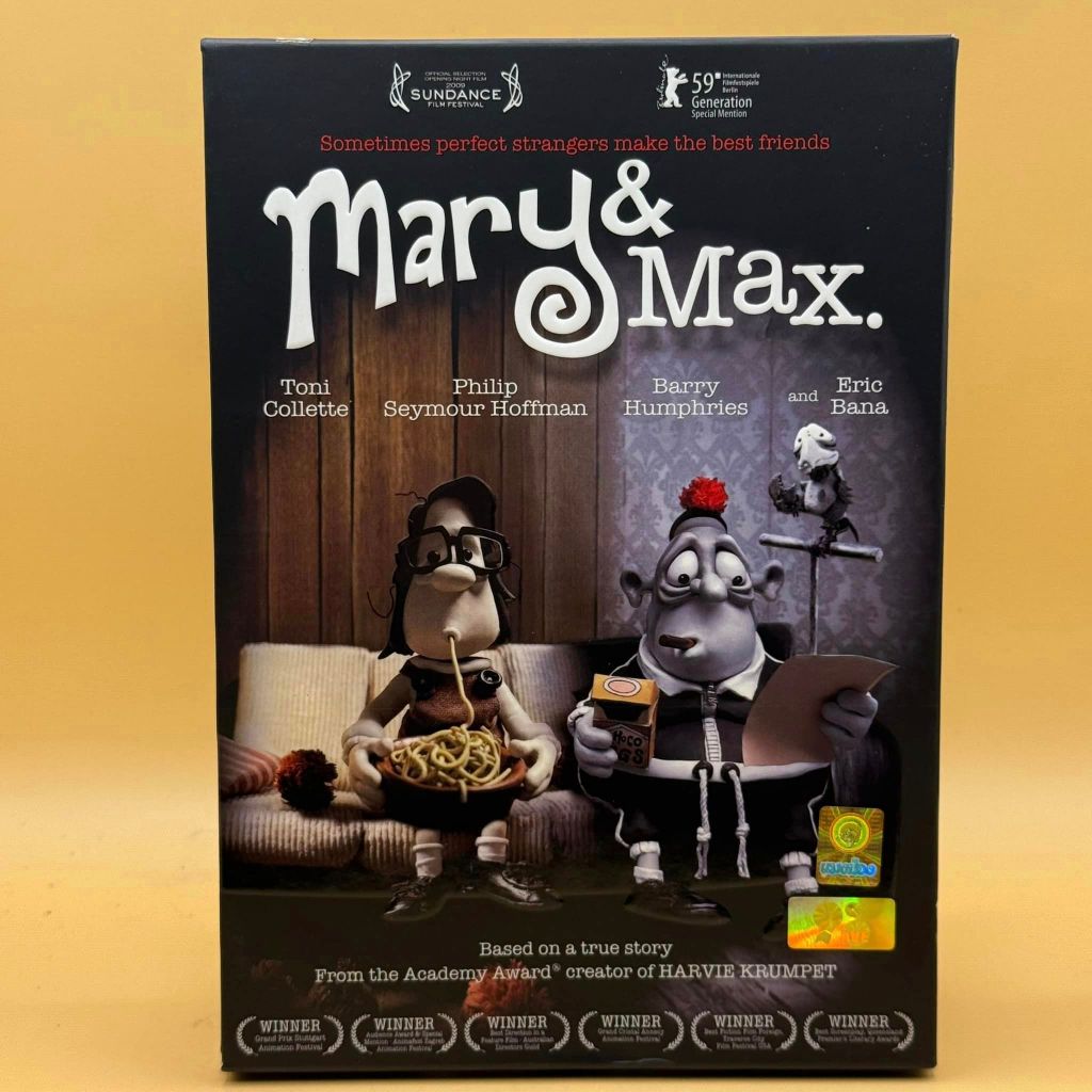 DVD : Mary & Max ดีวีดีมือ 2 ลิขสิทธิ์แท้ สภาพสะสม 3493 | Shopee Thailand