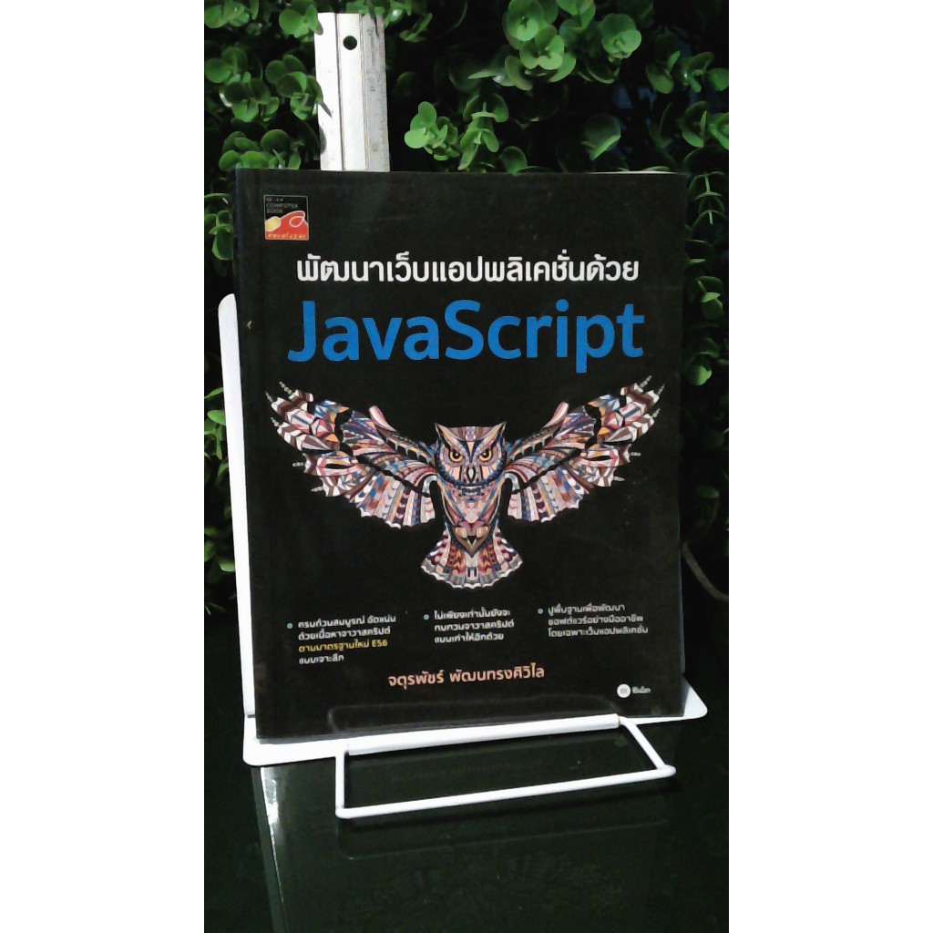 พัฒนาเว็บแอปพลิเคชั่นด้วย JavaScript _462 หน้า_(หายาก-พร้อมส่ง ...
