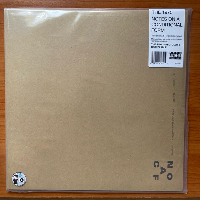 แผ่นเสียง The 1975 - Notes On A Conditional Form , ** Clear Vinyl, 2LP ...