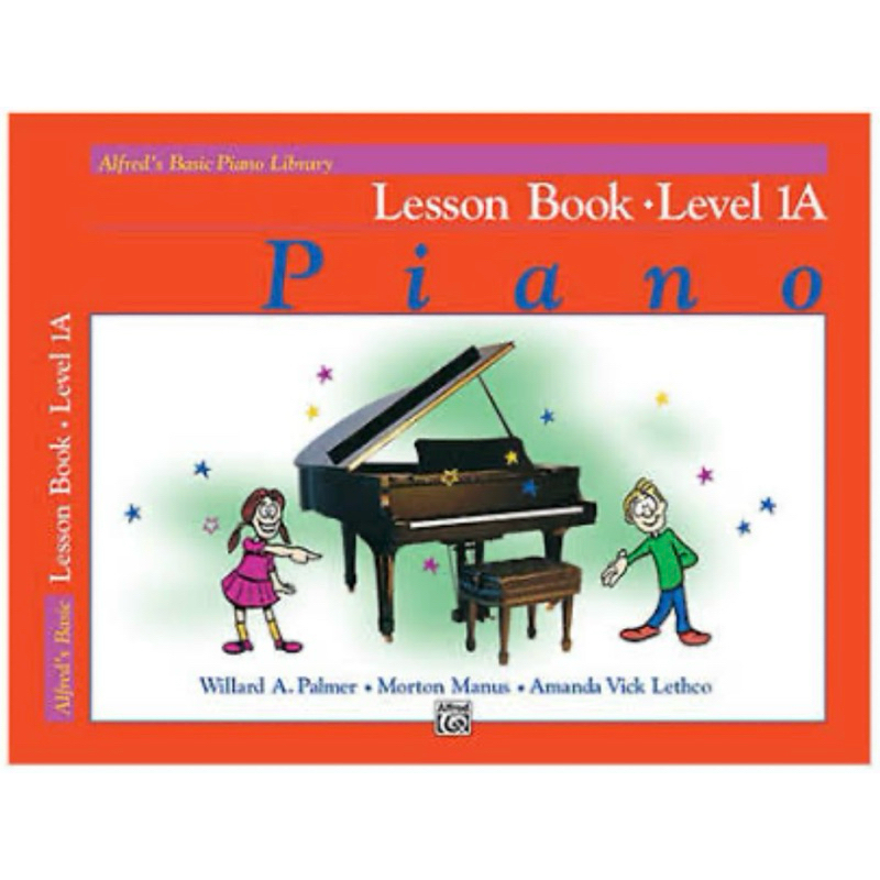 Alfred’s Basic Piano Library Lesson Book Level 1A | Shopee Thailand
