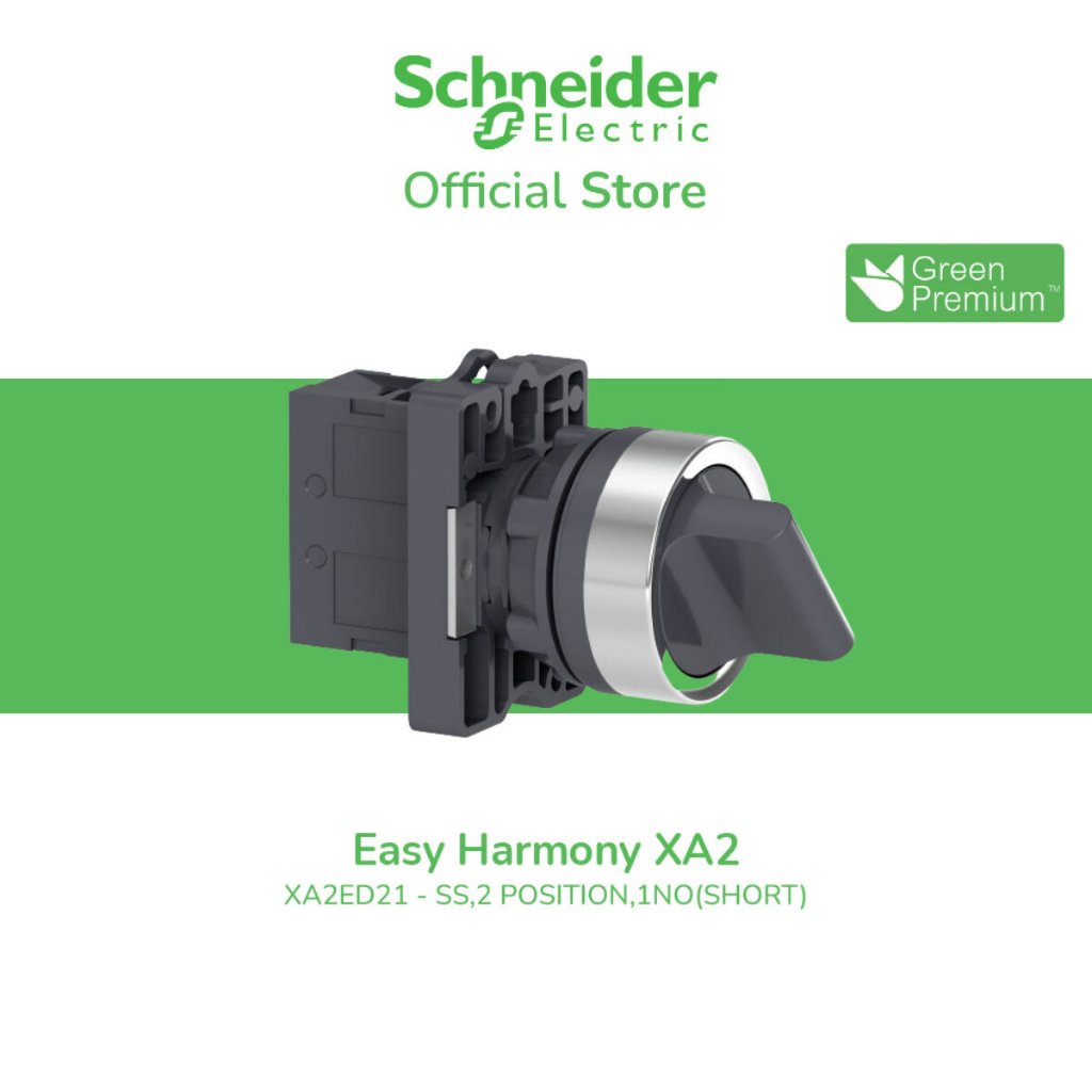 Schneider Electric Complete selector switch, Easy ฮาร์โมนี XA2, plastic ...
