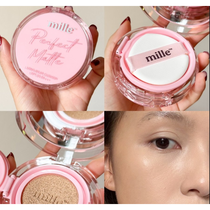 Mille Perfect Matte Long Wear Cushion SPF50 PA+++ มิลเล่ เพอร์เฟ็กต์ แม ...